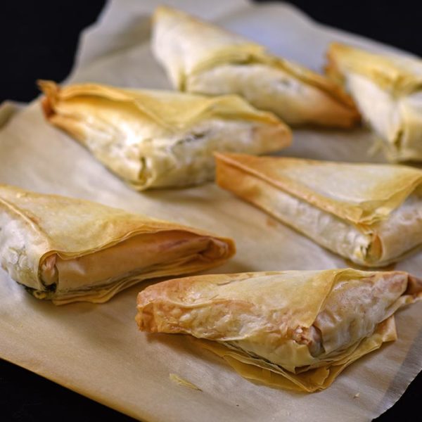 Asian Green Triangles – food.com.au